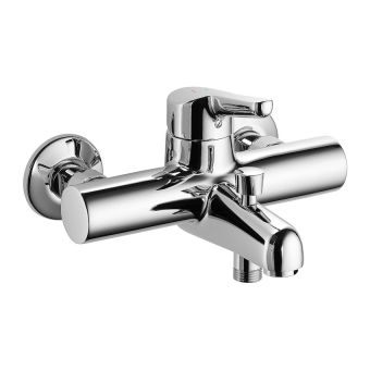 Bademischer KWC DOMO.5 AD 153 mm - 1/2" x 3/4" | Fehr Badshop